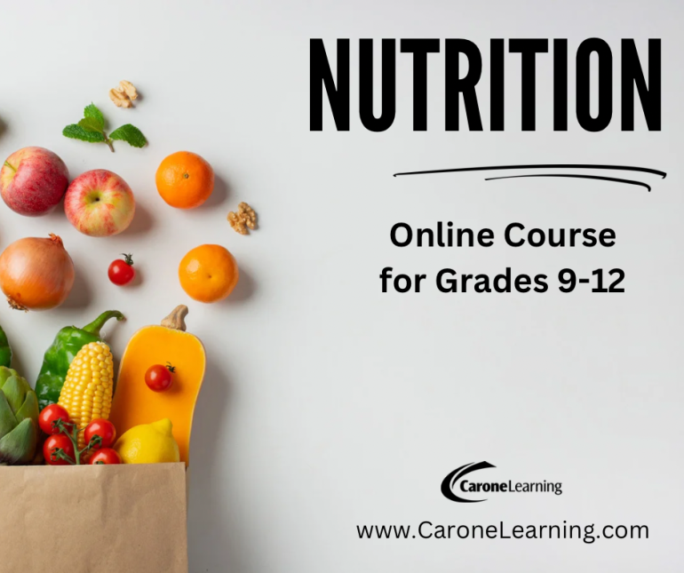 Online Nutrition Course - Carone Learning | Online PE, Health & Career ...