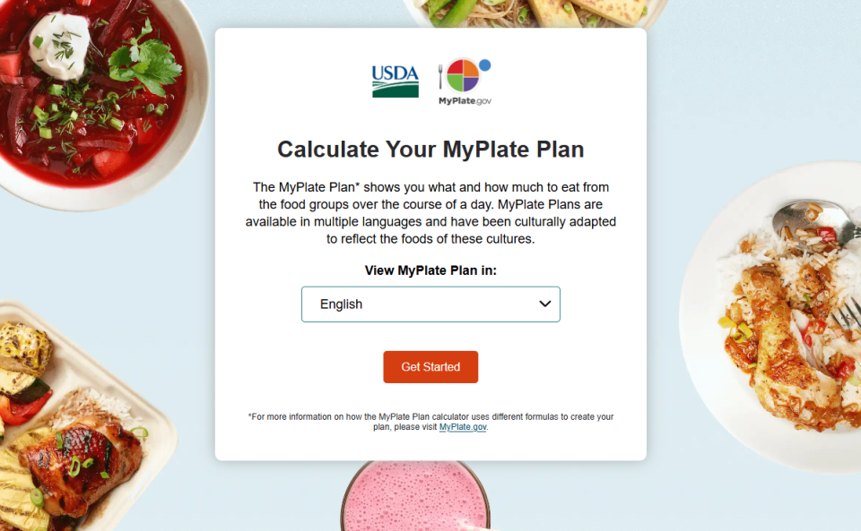 MyPlate Plan | Carone Learning